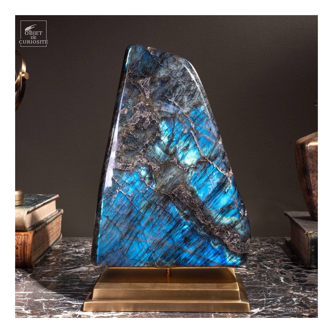 Fully polished dark blue labradorite (6.6kg)
