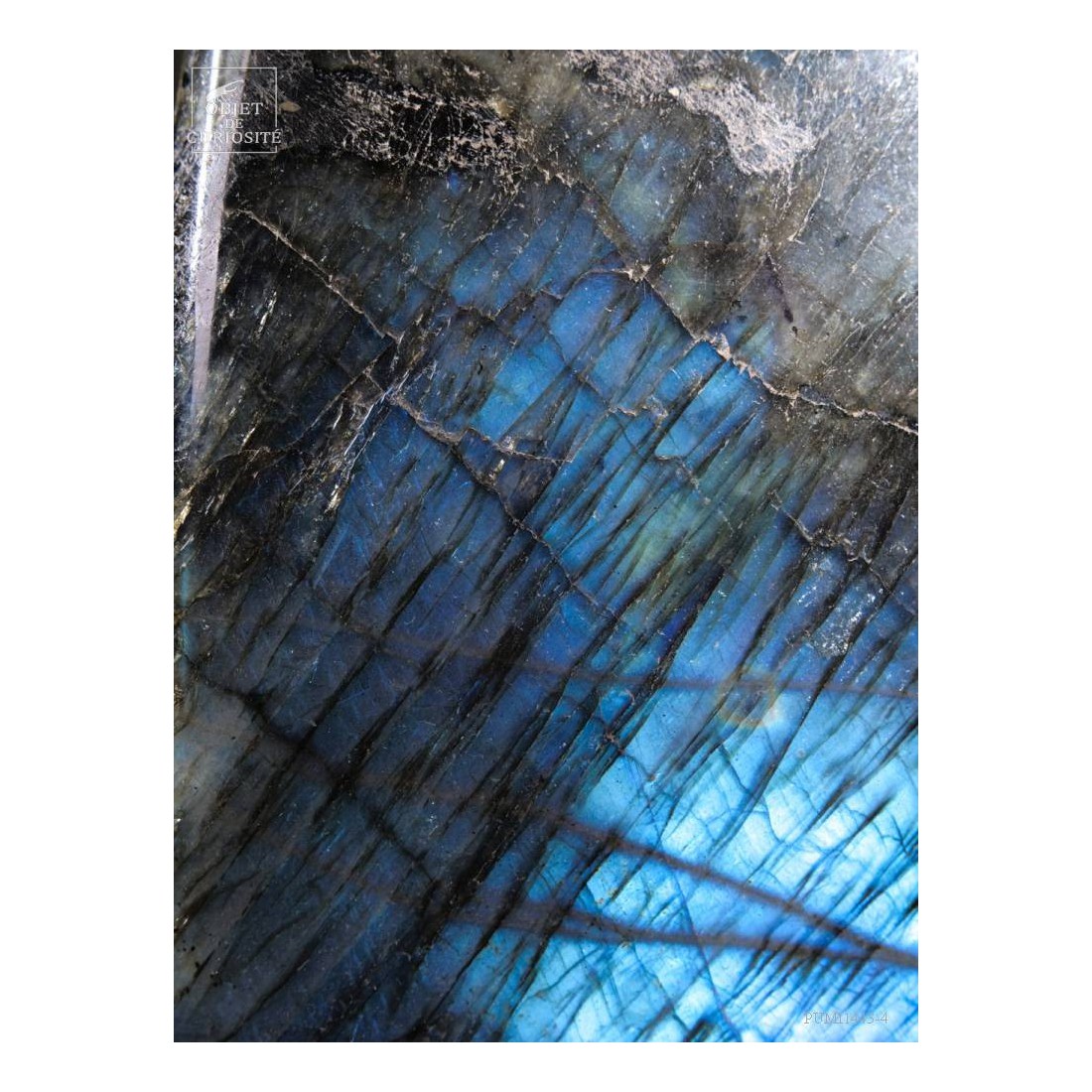 Fully polished dark blue labradorite (6.6kg)