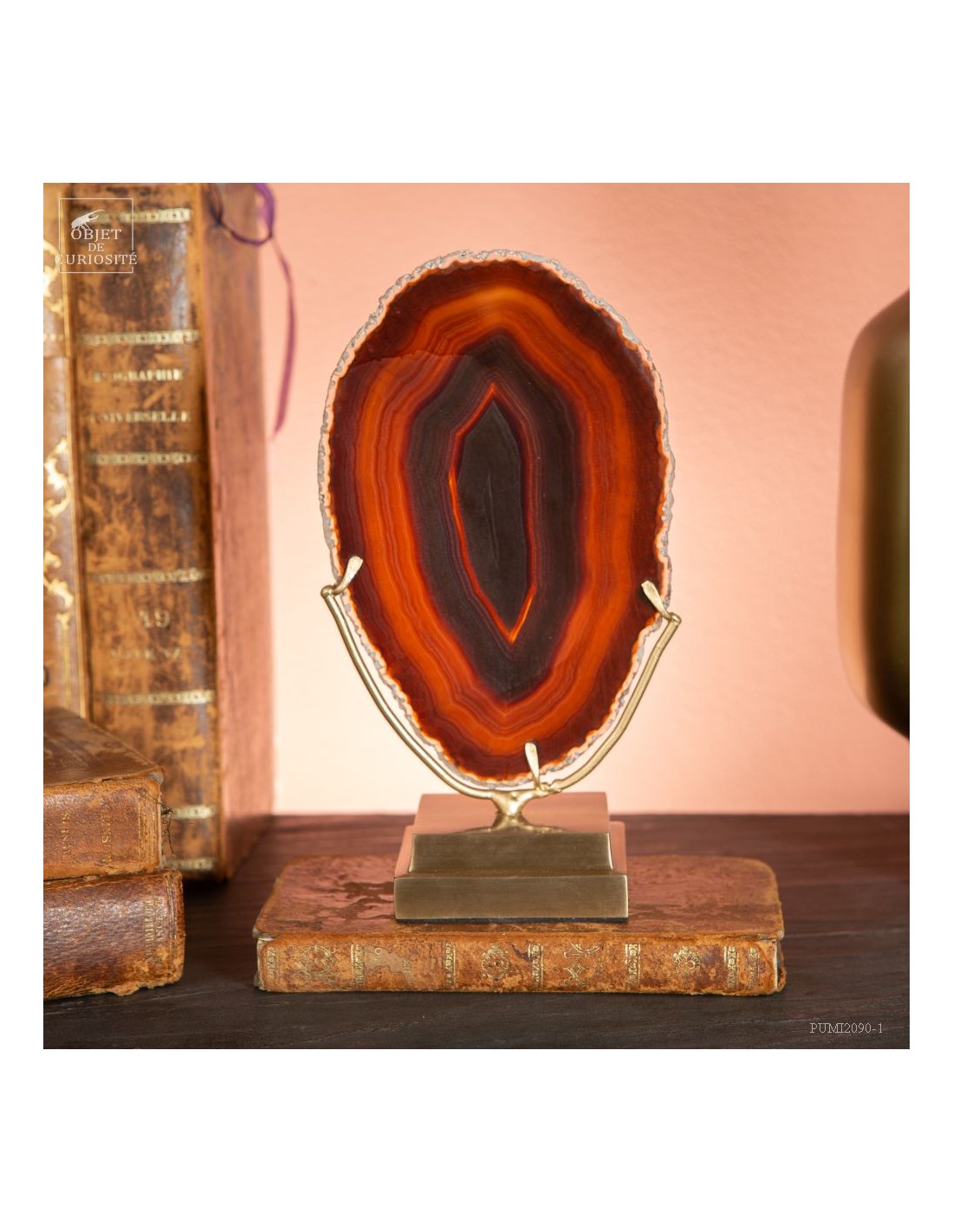Agate slice