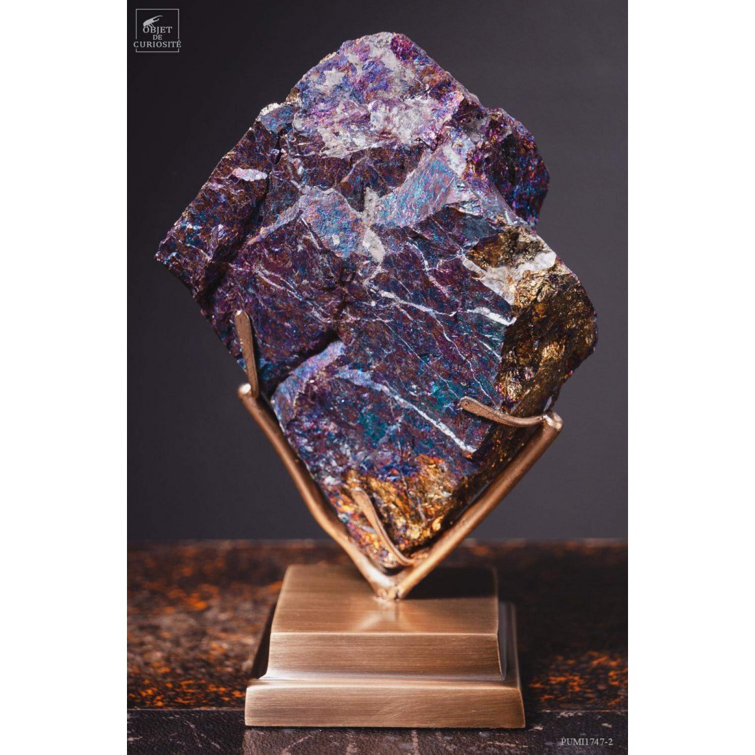Iridescent chalcopyrite (Mexico)